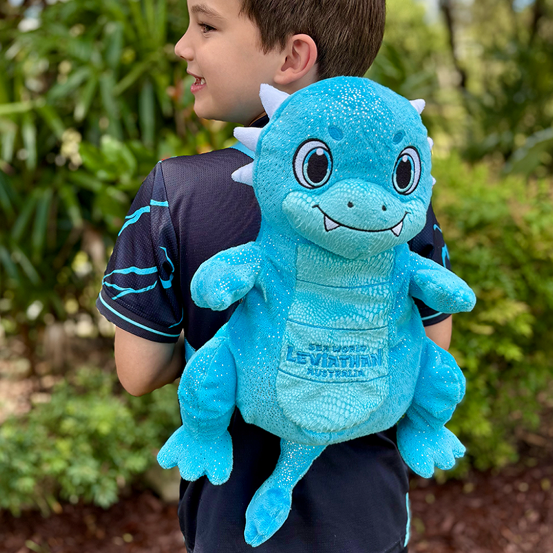 Plush Leviathan Backpack 13" – Village Roadshow Theme Parks