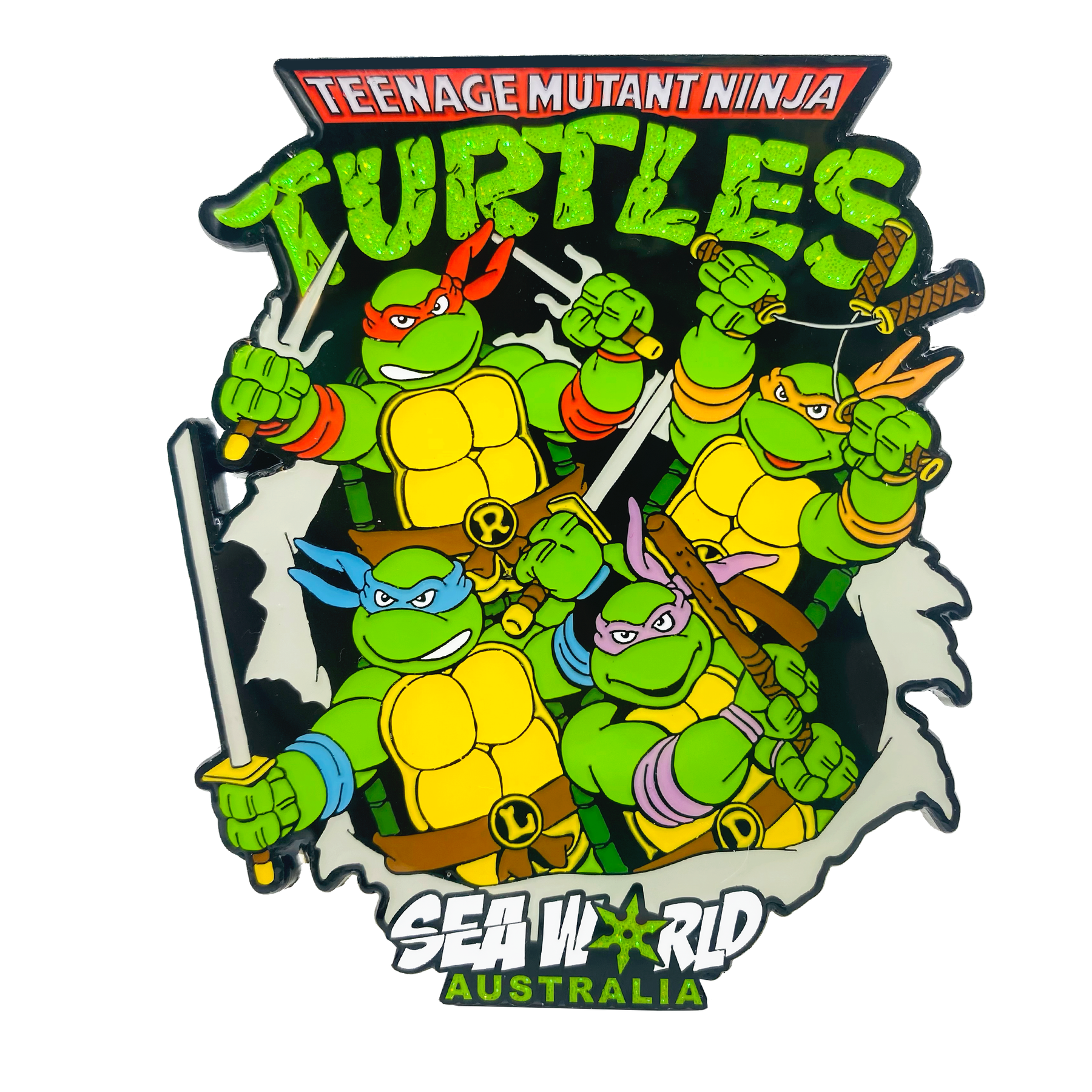 Teenage Mutant Ninja Turtles Magnet – Village Roadshow Theme Parks