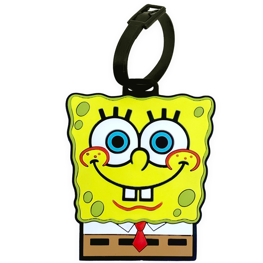 SpongeBob SquarePants Luggage Tag – Village Roadshow Theme Parks