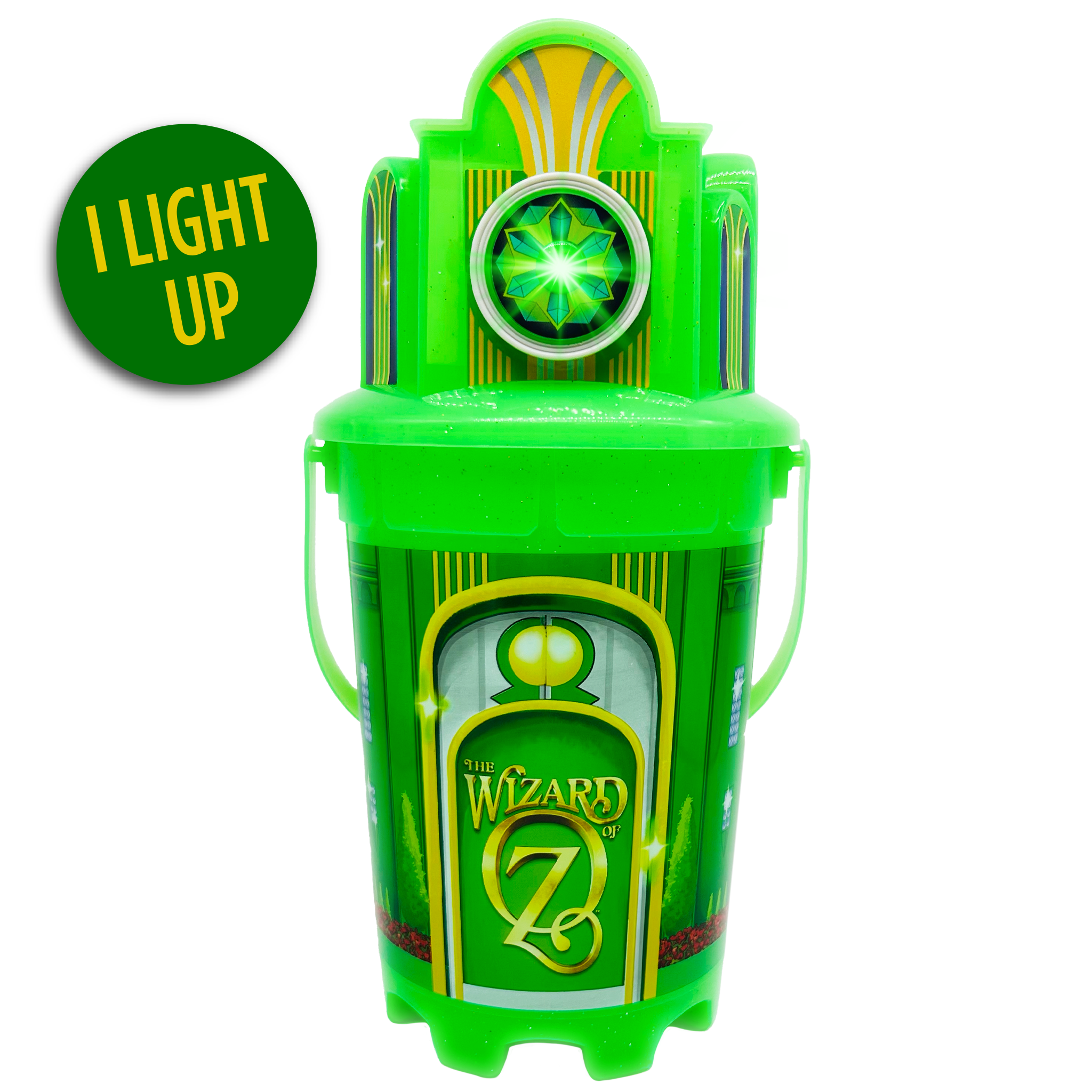 Emerald City 'Light Up' Popcorn Bucket – Village Roadshow Theme Parks