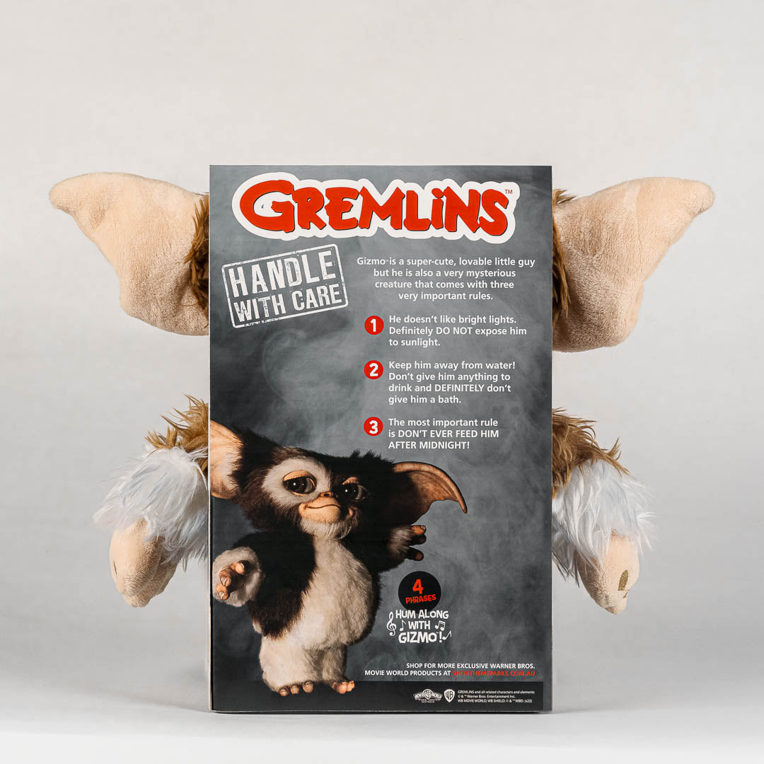 Gizmo Talking Plush Toy – Village Roadshow Theme Parks