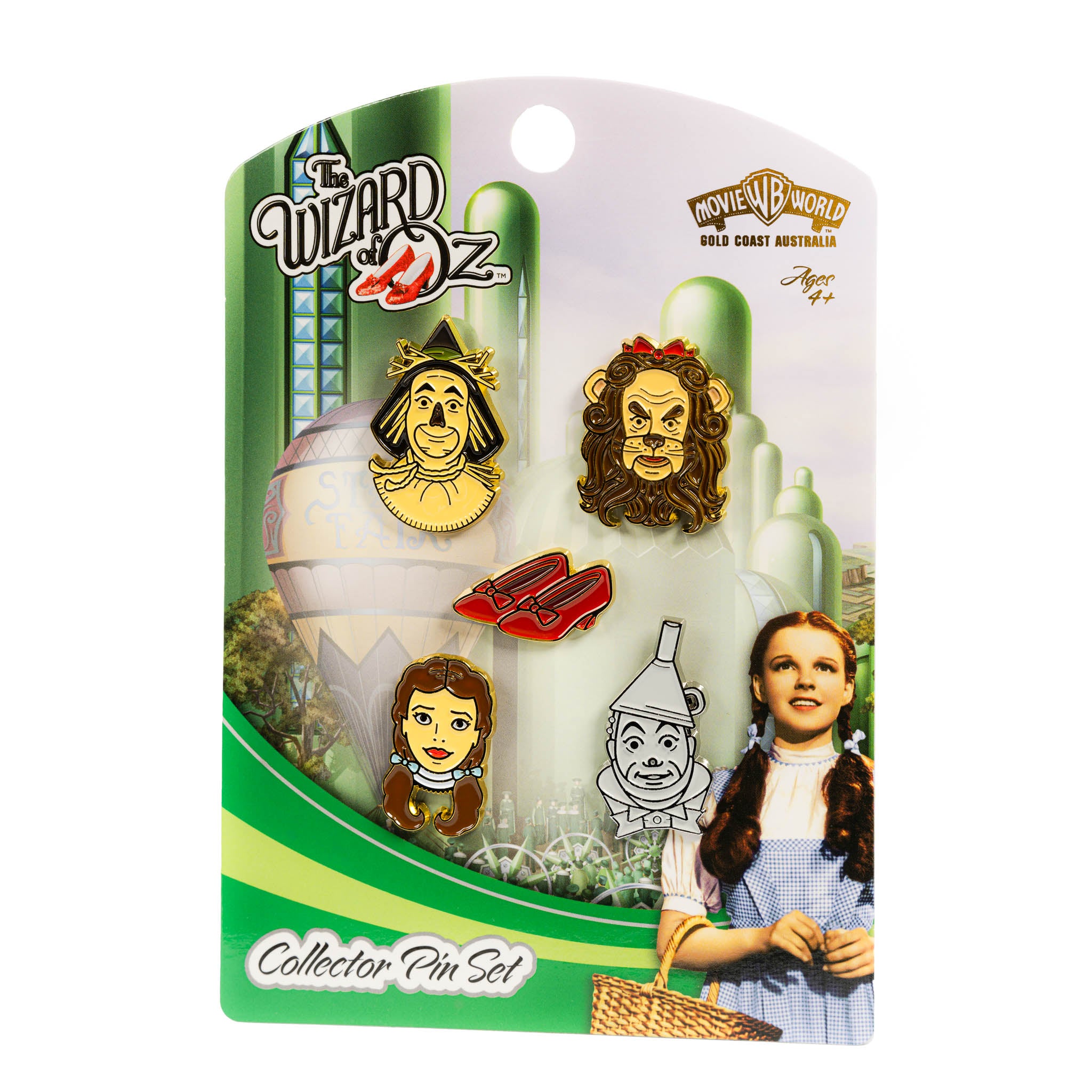 The Wizard of Oz Collector Pin Set – Village Roadshow Theme Parks